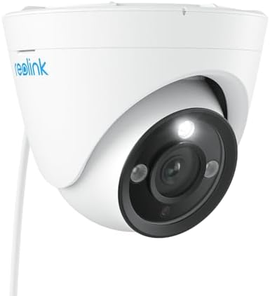 Reolink 4K 8MP 180° Dual-Lens PoE IP Camera, IK10 Vandal-Proof, Person ...
