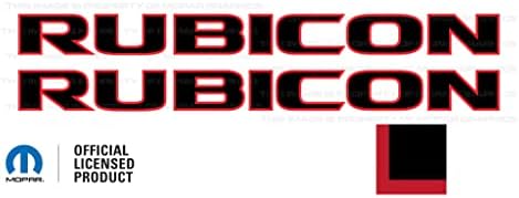 Amazon.com - Decal Mods Rubicon Hood Graphic Decals Stickers fits Jeep ...