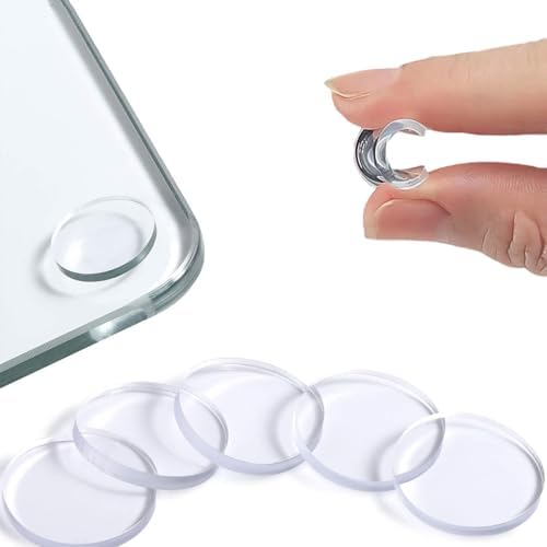 Extremely Soft Glass Table Top Bumper, Transparent Non-Adhesive Pads ...