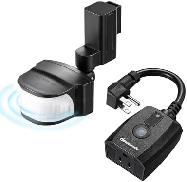 Souphran Plug-in Wireless Motion Activated Light Control, No Wiring ...
