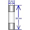 5 Qty. 5x20mm 2.5A Slow-Blow Ceramic Fuse T2.5a 250v - Automotive Fuses ...