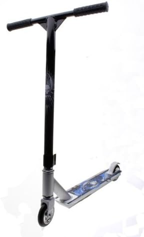 Amazon.com: Roces Kook Alu Wheeled Stunt Scooter - Black/Alloy ...
