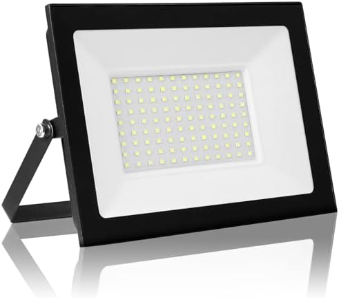 Sararoom 100W LED Flood Light Ourdoor, 10000LM Super Bright LED ...