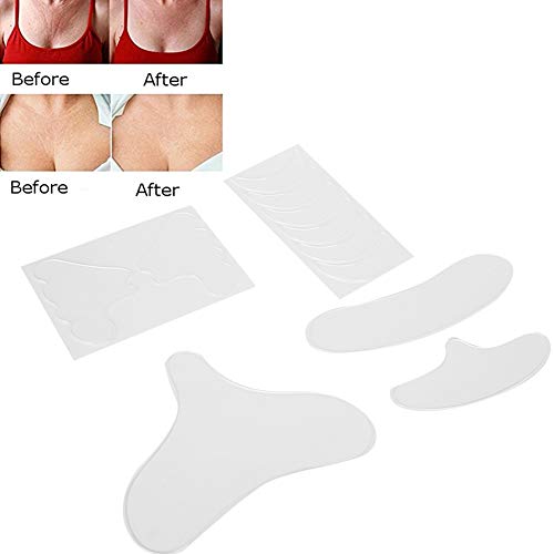 11 Pieces Wrinkle Patches, Silicone Facial Anti Wrinkle Patches for ...