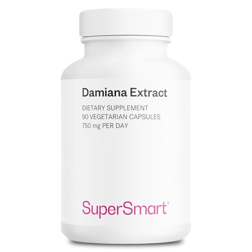 Supersmart - Damiana Extract 750mg per Day (Turnera Herb) - Damiana ...