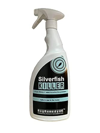 RugRemedyUK Silverfish Killer Spray 500ml - Odourless Silverfish ...