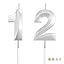 Amazon.com: Number Candles, Birthday Candles Numbers, 60th Birthday ...