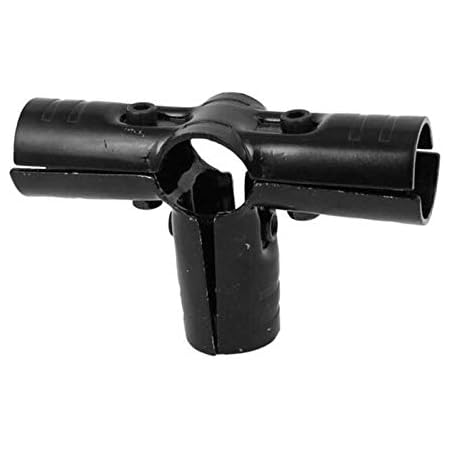 BIS-T-Shape Leam Tube Connector 90 Degree Pipe Clamp 28mm Hole : Amazon ...