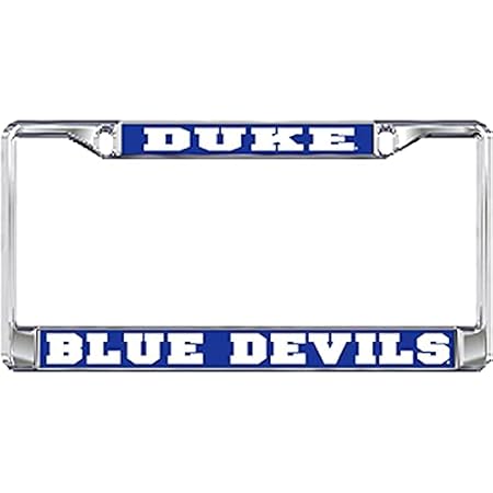 Amazon.com: Duke University Blue Devils Regular Metal License Plate ...