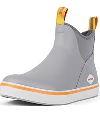 Amazon.com | Showave Men's Deck Boots Waterproof Ankle Rubber Rain ...