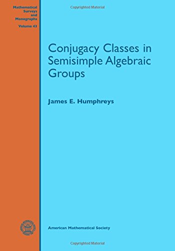 Conjugacy Classes in Semisimple Algebraic Groups (Mathematical Surveys ...
