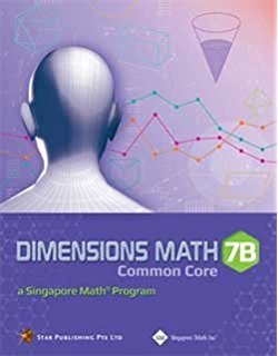 Dimensions Math 7B Common Core Textbook: Singapore Math Inc.: Amazon ...