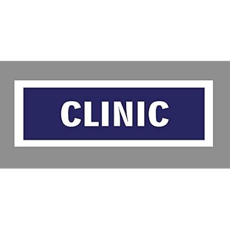 SIGN EVER Clinic Sign Board For Hospital Pharmacy Medical Collage Doors ...