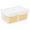 Amazon.com: Vellsenne Sliced Cheese Container with Time Recording ...