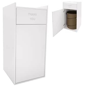 Amazon.com: Yellulu Commercial-Grade Trash Receptacle, 27.24Qt ...