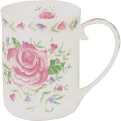 Amazon.com: Rayware Fine Bone China Mugs Vintage Roses : Home & Kitchen