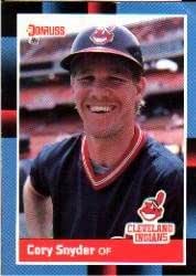 Amazon.com: 1988 Donruss Baseball Card #350 Cory Snyder : Collectibles ...