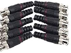 Techno System World Generic BNC Connector for CCTV Camera - 30 Pcs ...