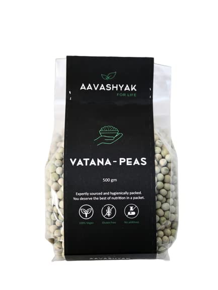 Aavashyak Organic Vatana White & Green (500gm) : Amazon.in: Grocery ...