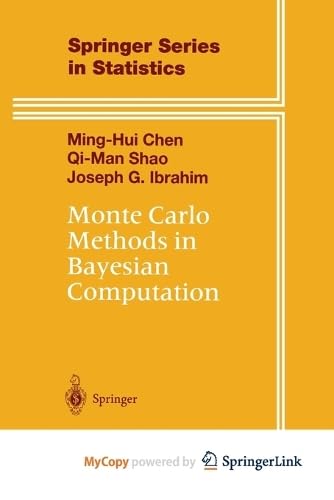 Monte Carlo Methods In Bayesian Computation Buy Online At Best Price