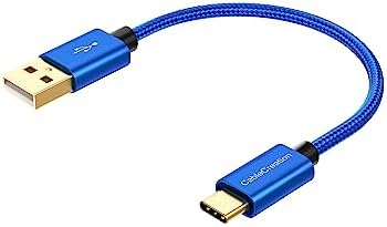Amazon.com: CableCreation 6 inch USB C Cable Short, USB A to USB C Fast ...