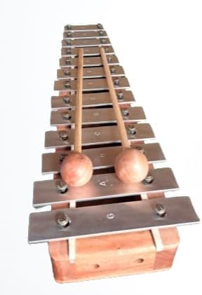 Beat Box Wooden Xylophone Musical Sound Instrument with 13 Note Solid ...