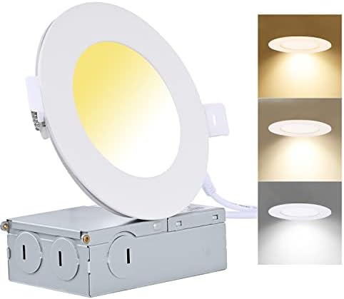 ULCCT Light 3CCT Gimbal 4 Inch 9W 3000K 4000K 5000K Pot Lights ...