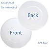 Amazon.com: Silicone Lid for Instant Pot 8QT (10.23IN), Premium ...