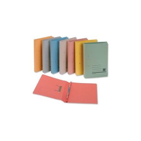 5 Star Transfer Spring File 315gsm 38mm Foolscap Pink [Pack of 50 ...