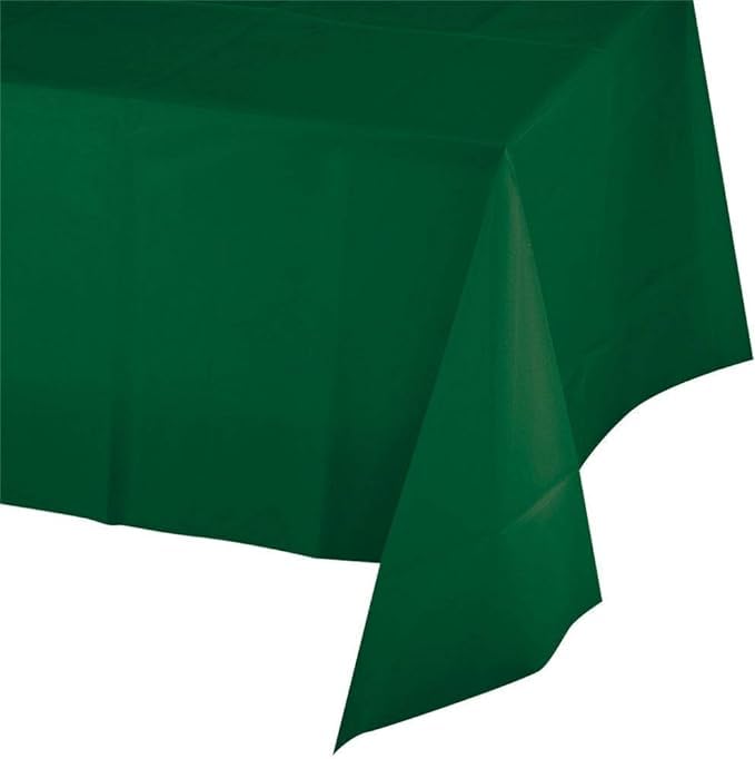 Amazon.com: ROYAL7 3 Pack Dark Green, Rectangle Disposable Plastic ...