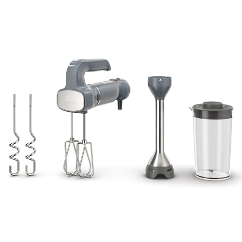 Ninja CI105BRN Foodi Power Mixer System, 750-Peak-Watt Immersion ...