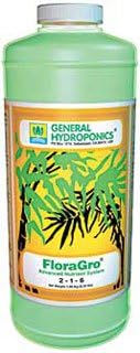 Amazon.com: General Hydroponics FloraGro 2-1-6 - 6 Gallon : Patio, Lawn ...