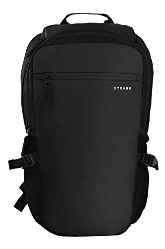 Buy STRABO Fireblade Matte Black Lightweight Casual 26L Water Resistant ...