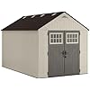 Amazon.com : Suncast 8x13 Ft Resin Plastic Shed - Large Outdoor Shed ...