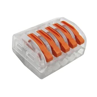 Pack of 10 5 Way Lever Socket, Cable Connection Assortment Ladder ...
