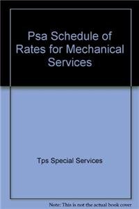 Psa Schedule of Rates for Mechanical Services: Tps Special Services ...