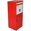 Large Smart Parcel Box Red Front & Rear Access Doors for Secure ...