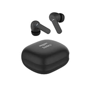 amazon basics True Wireless in-Ear Earbuds, Quad Mics ENC, up to 50ms ...