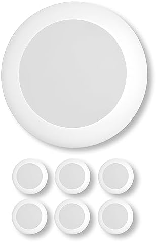 Vivio Lighting 6 Pack 7.5 Inch White LED Disk Light Ceiling Light ...