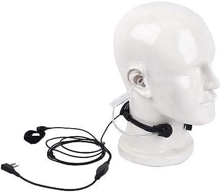Amazon.com: TENQ Military Grade Tactical Throat Mic Headset/earpiece ...