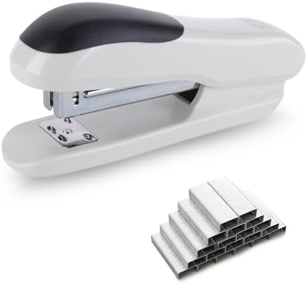 Amazon.com : M&G Desktop Stapler Portable Stapler with 25 Sheet ...
