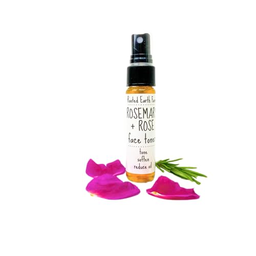 Amazon.com: Rosemary and Rose Face Toner - 1 fl oz - Herbal Spray ...