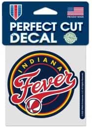 Amazon.com: Indiana Fever Perfect Cut Color Decal 4" x 4" : Sports ...