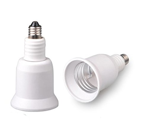 Amazon | 6個 E11→E17→E26口金変換アダプター,E-Simpo® E11〜E26 口金変換アダプタ,E11→E17→E26 コンバーター,E11→E26変換器 | E ...