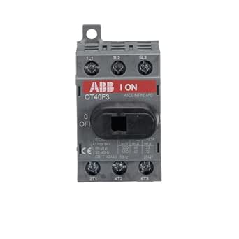 OT40F3 | 1SCA104902R1001 | ABB Switch-DISCONNECTOR, 3-Pole, Front Operated, Base Mounted, DIN ...