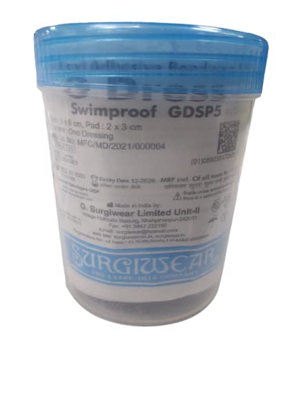 Buy SURGIWEAR G DRESS SWIMPROOF GDSP5 (PACK OF 25) Online at Low Prices ...