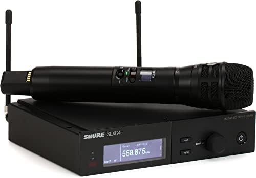 Amazon.com: Shure GLXD24+/SM58 Dual Band Pro Digital Wireless Microphone System - 12-Hour ...