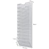 EasyPAG Metal 12 Tier A4 Wall Mounted Document Holder,Hanging Wall File ...