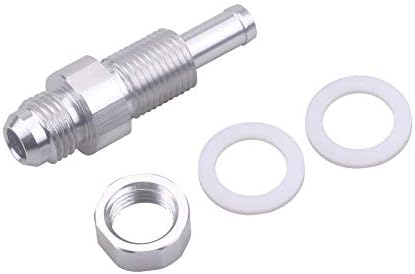 Amazon.com: X AUTOHAUX 2pcs Car Fuel Line Fitting 8AN Male Flare ...