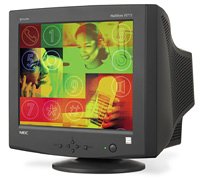 NEC-Mitsubishi MultiSync FE772-BK 17" CRT Monitor (Black) : Amazon.in ...
